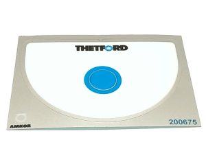 THETFORD SC220 CONTROL PANEL STICKER – Caravan Spares