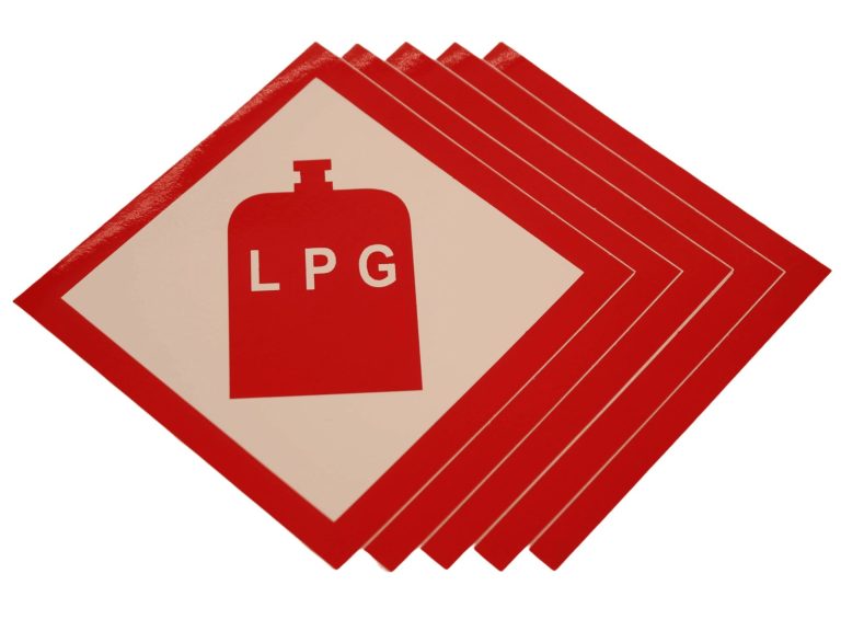W4 LPG STICKER (PACK OF 10) – Caravan Spares